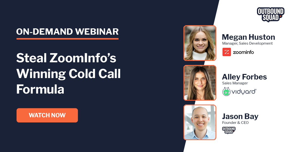 Steal ZoomInfo’s Cold Email Formula Replay Steal ZoomInfo’s Cold Email Formula Replay